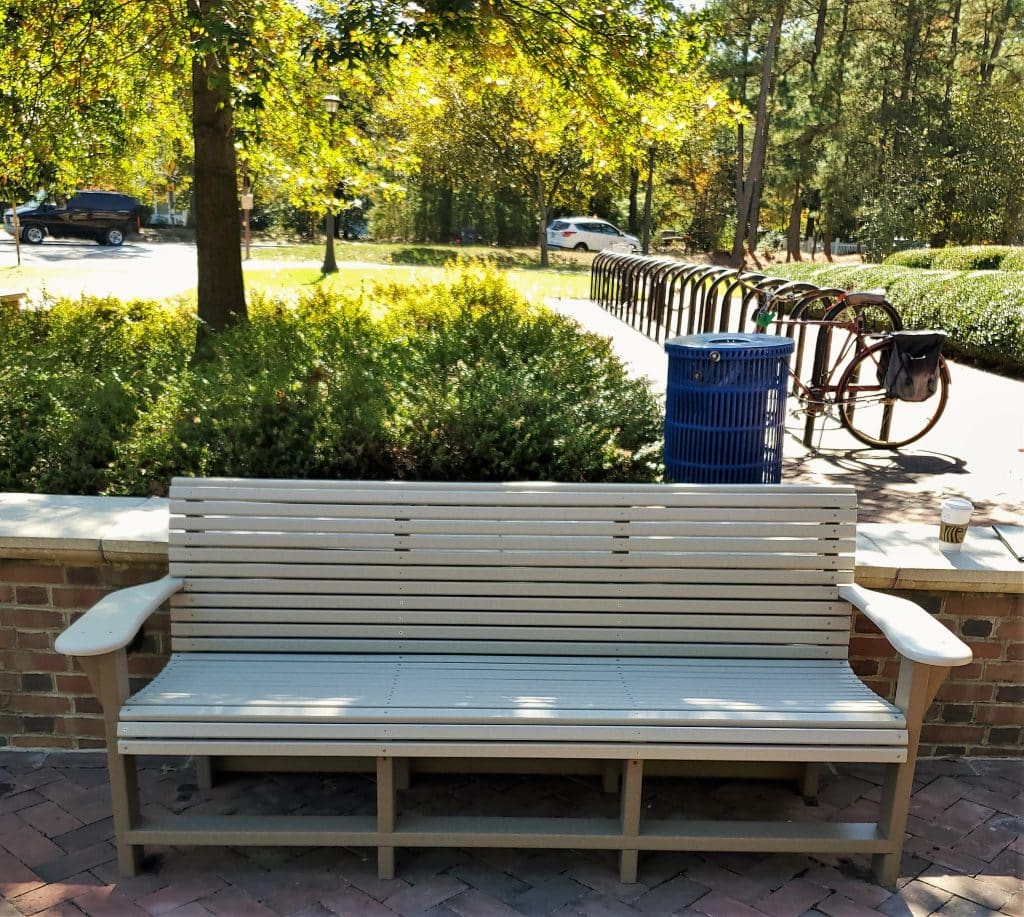 Garden Bench – Slat Back 6′